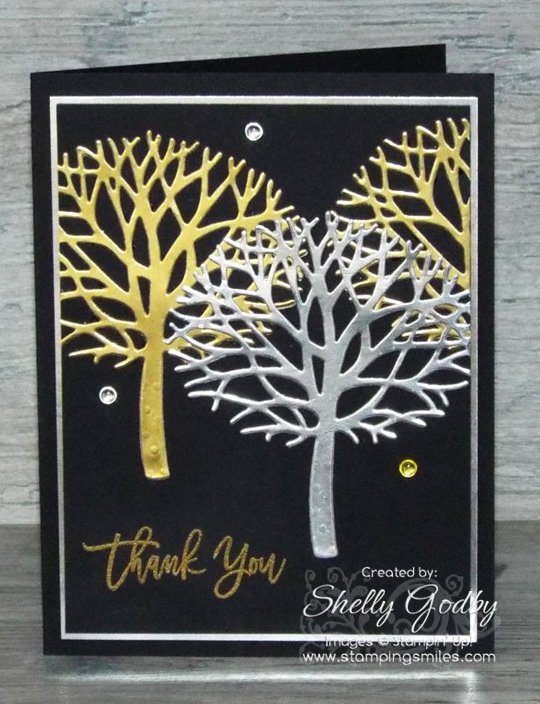 So easy, so elegant Thoughtful Branches card tutorial!